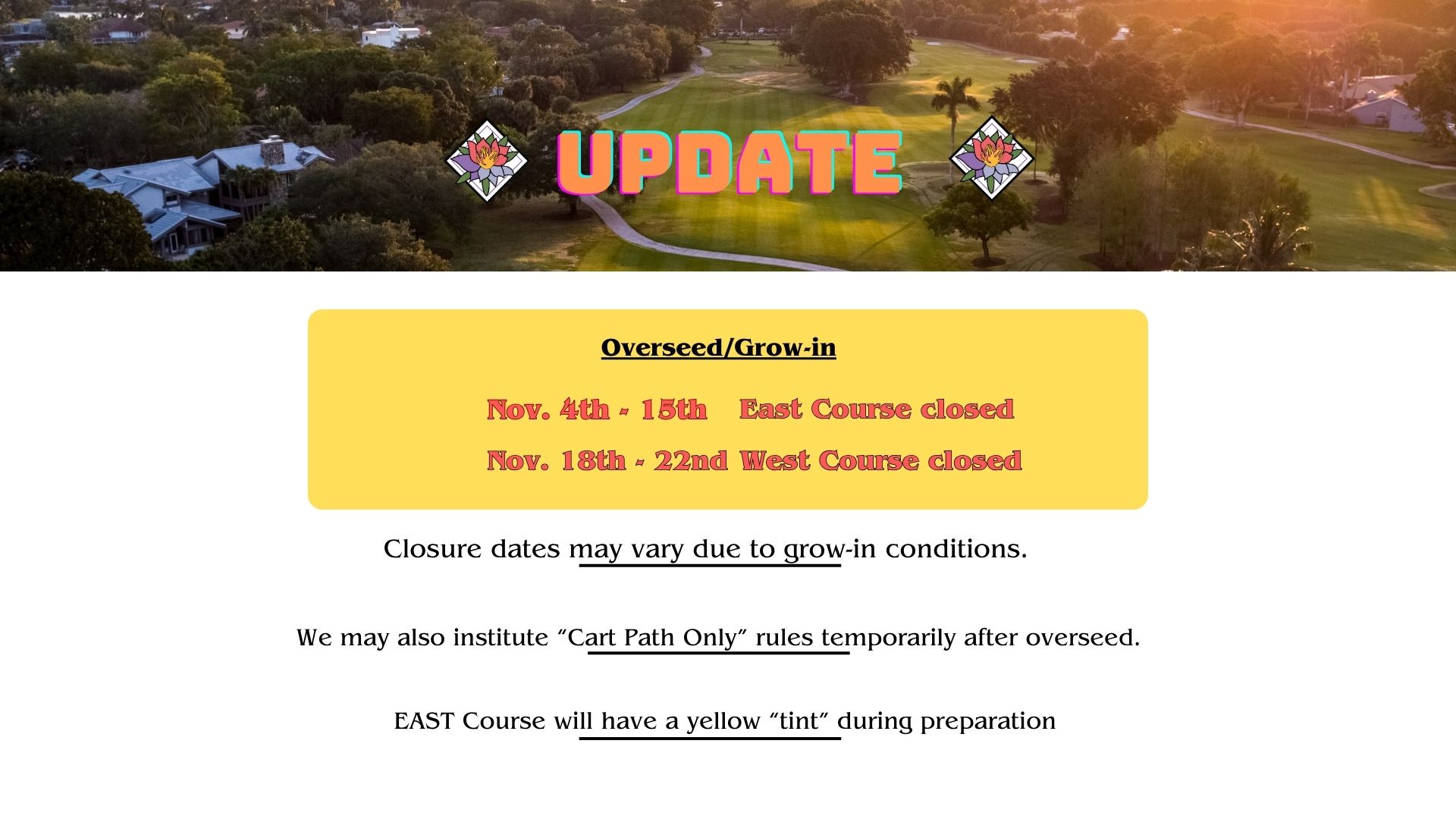 Golf Club in Fort Lauderdale, FL | Jacaranda Golf Club